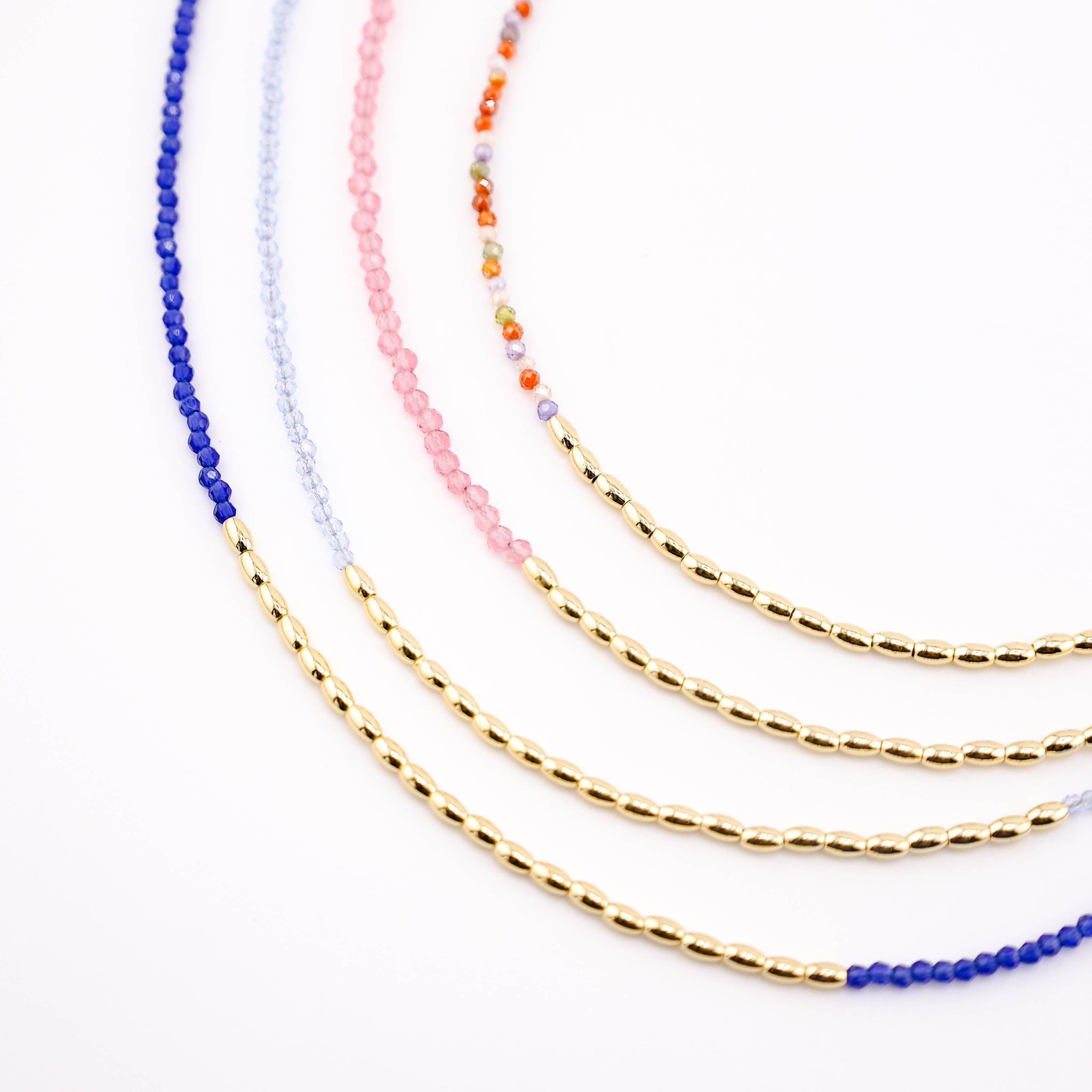 Glass Beach Beaded Necklace – Swim In Jewelry